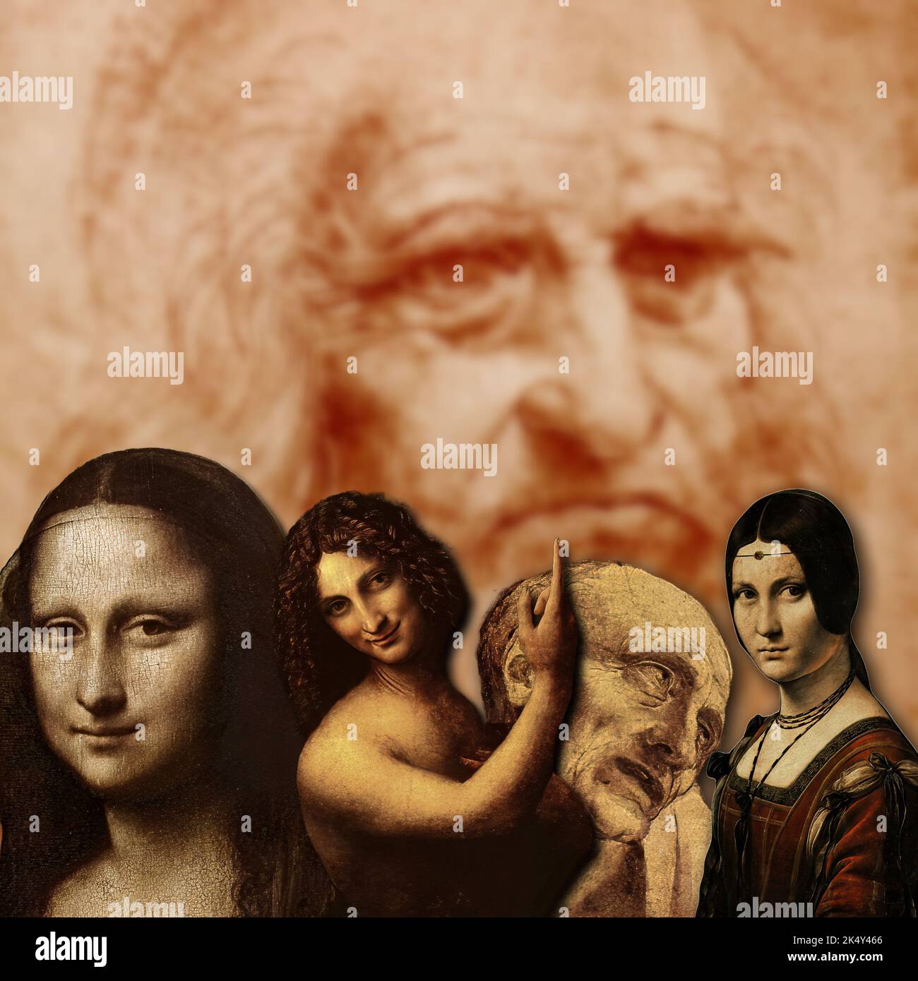 The pictorial masterpieces of the brilliant painter, sculptor and ...