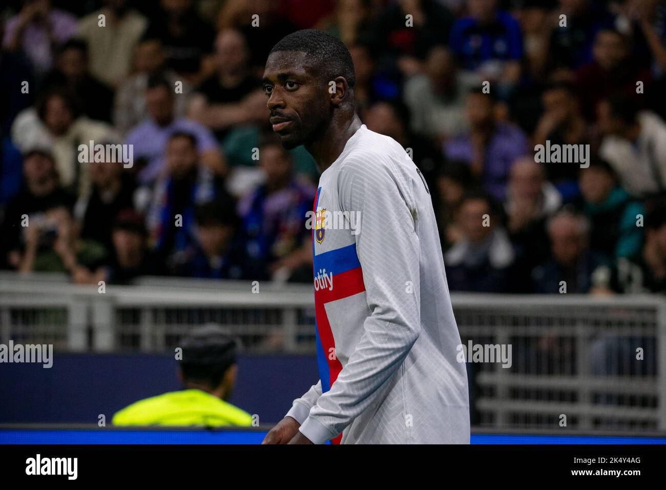 Milan, Italy - october 4 2022 - Inter- Barcellona champions league ...