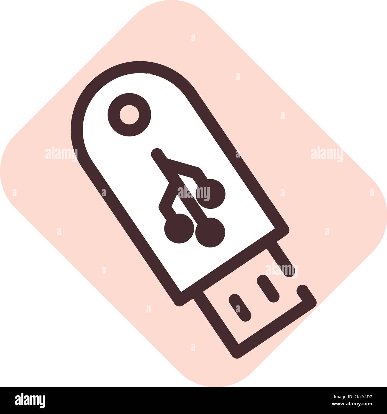 Serial Plug Stock Vector Images Alamy
