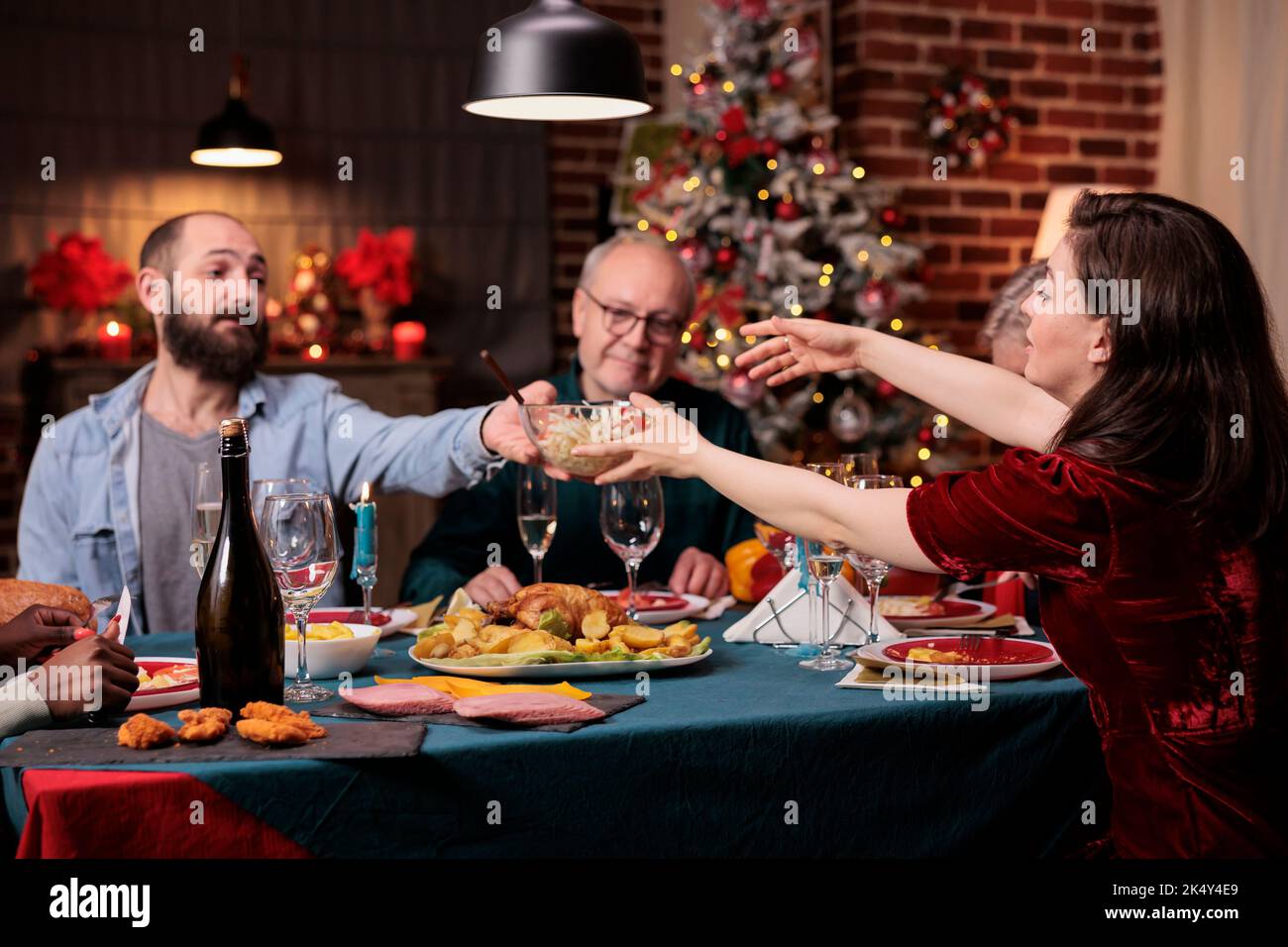Big feast bowl hi-res stock photography and images - Alamy