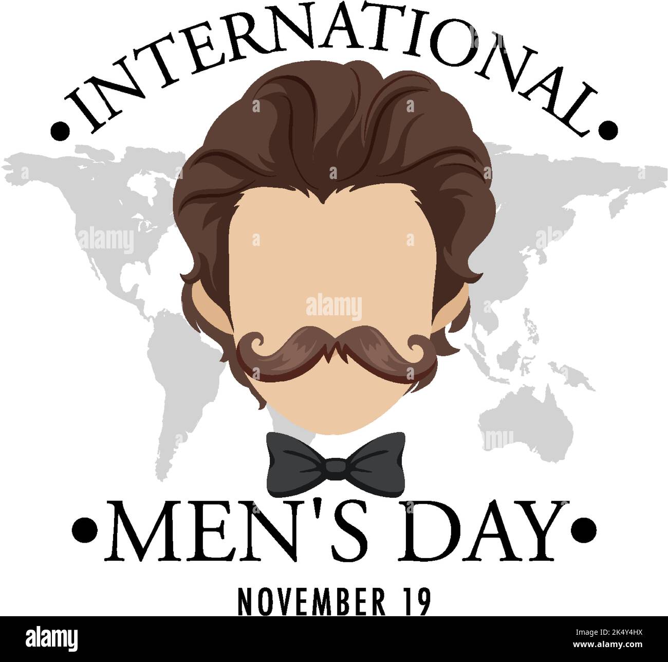 International Mens Day Poster Design illustration Stock Vector Image ...