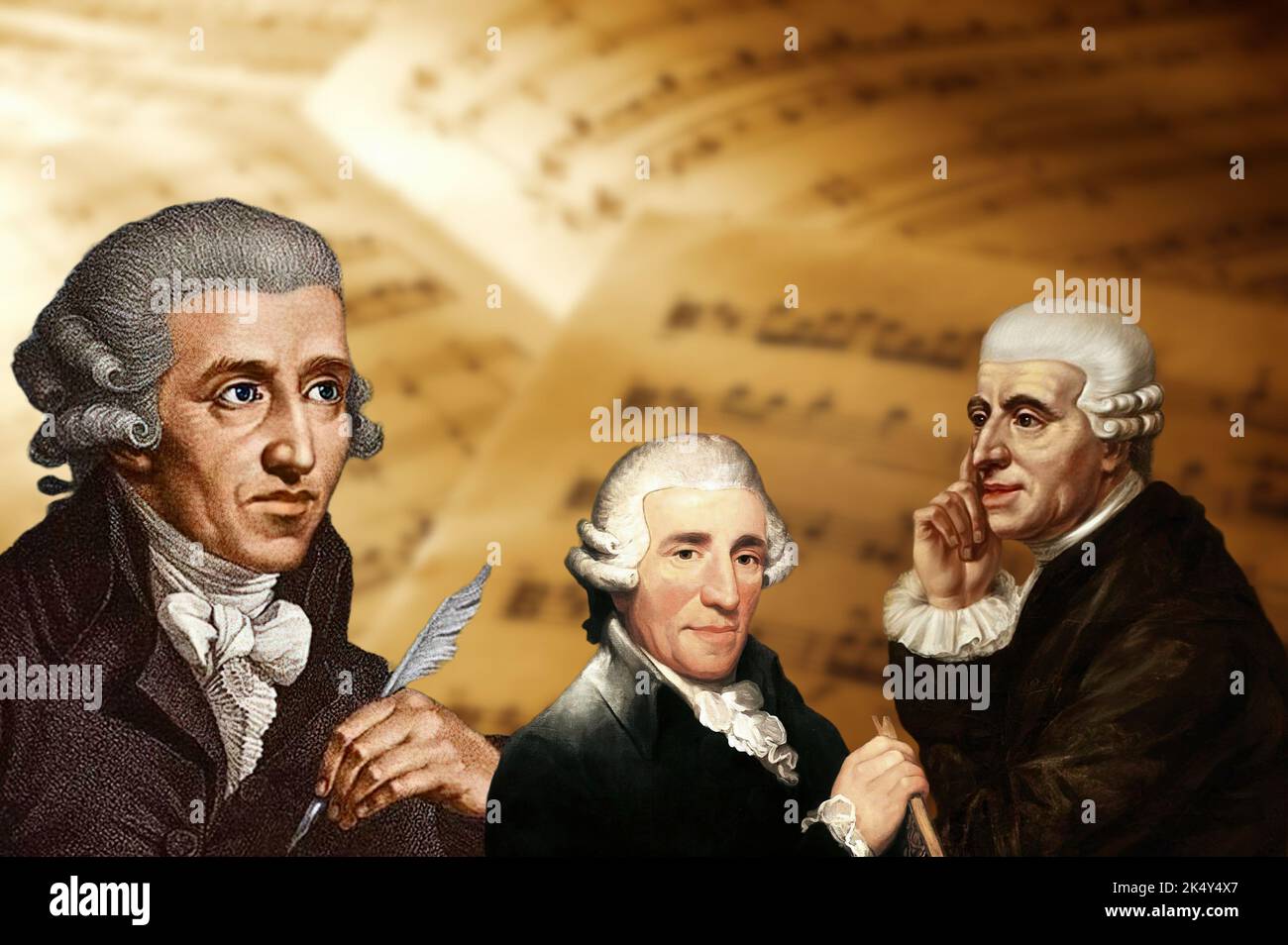 Franz Joseph Haydn Stock Photo - Alamy