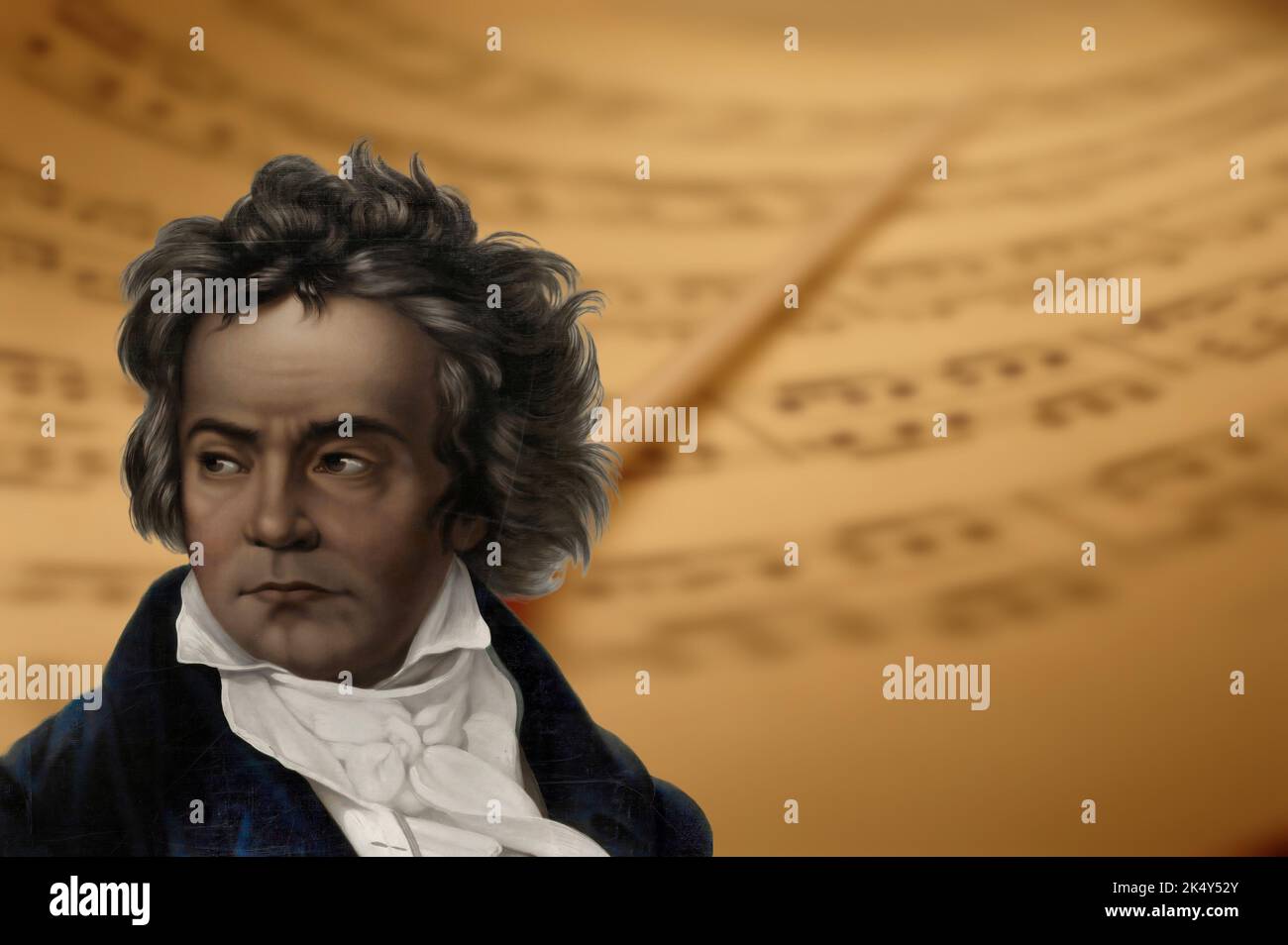 Ludwig van Beethoven Stock Photo - Alamy