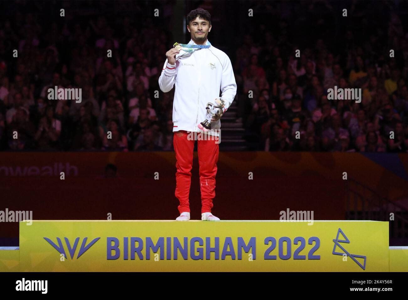 Jake JARMAN of England wins gold in the Men's Vault - Final at the 2022 ...