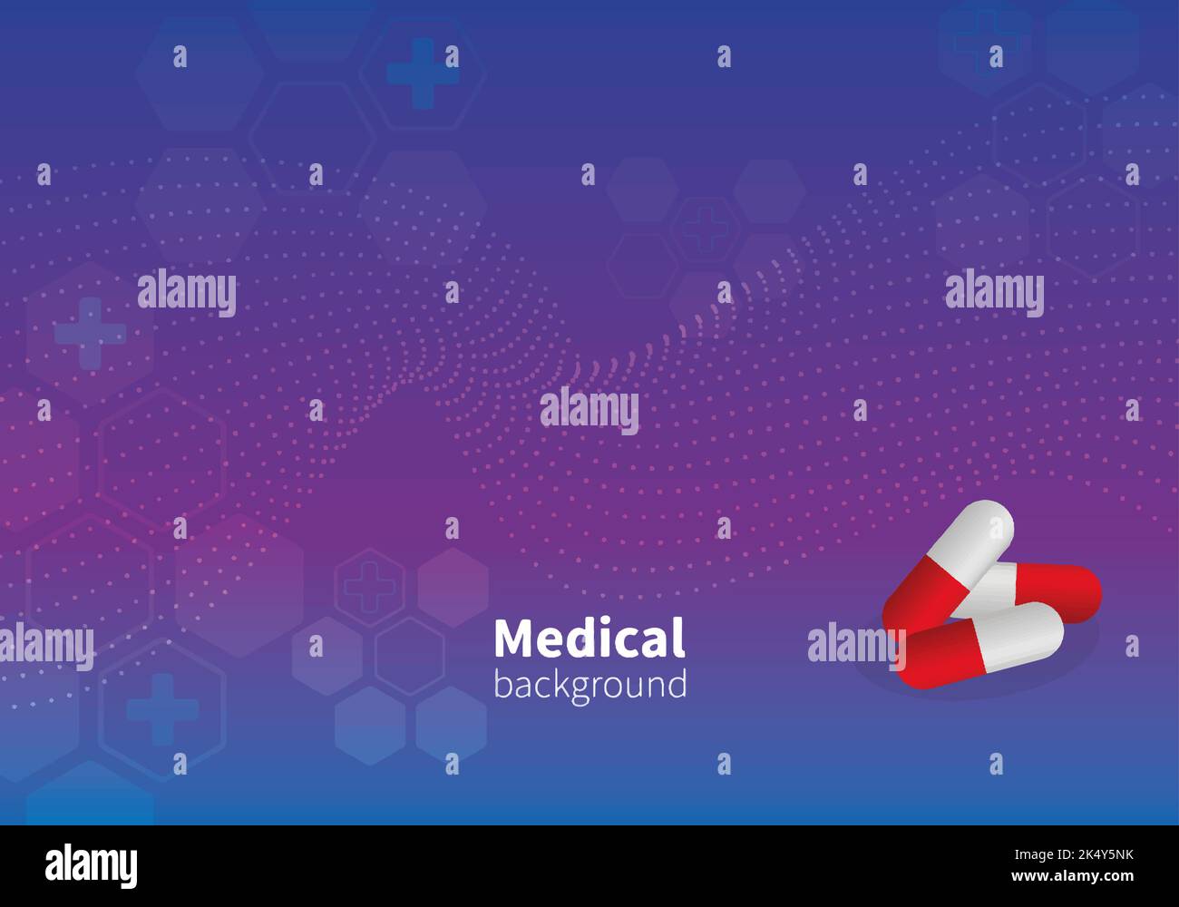 medical background with medicines in illustration and vector Stock ...