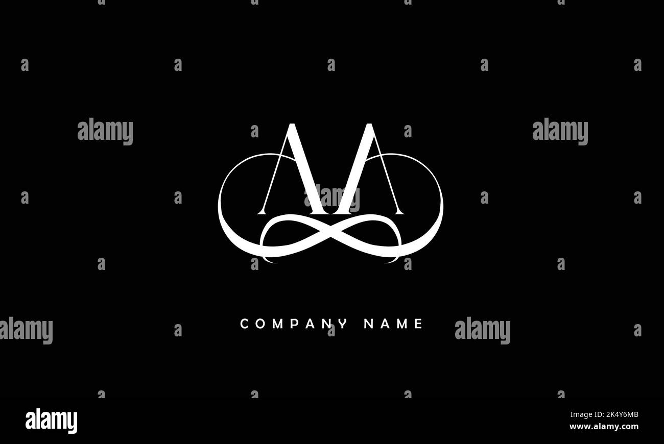 AA Abstract Letters Logo Monogram Stock Vector Image & Art - Alamy