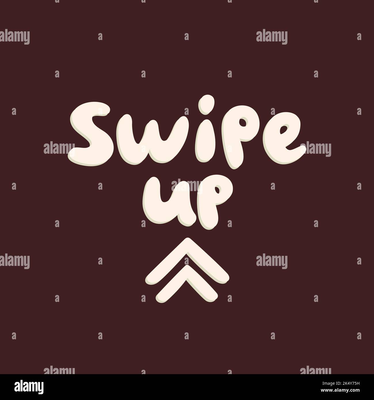 Swipe sticker for a social media, making a blog or vlog vector flat ...
