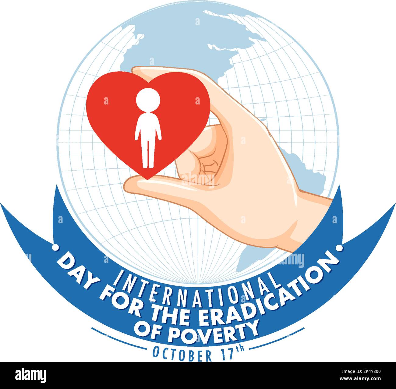 International Day For The Eradication Of Poverty illustration Stock ...