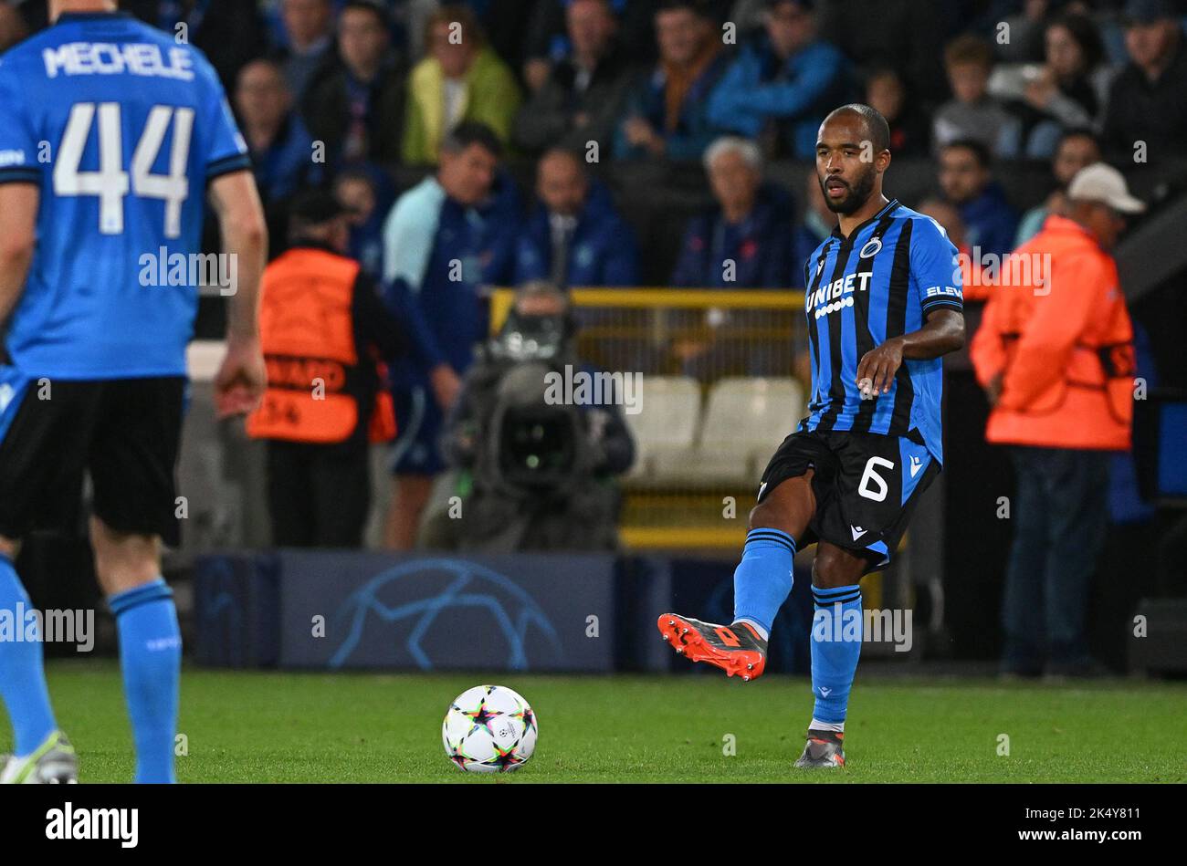 Denis Odoi (6) of Club Brugge pictured during a soccer game between ...