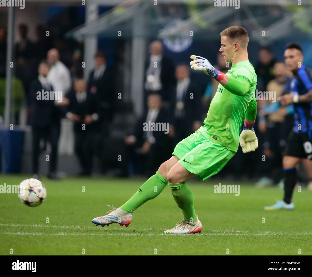 Milan, Italy. 04th Oct, 2022. Marc-Andre Ter Stegen of Fc Barcelona ...