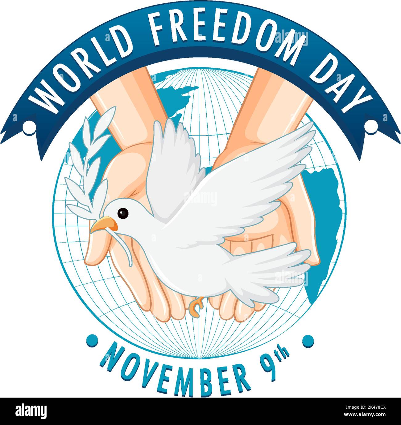 World Freedom Day Banner Design illustration Stock Vector Image & Art ...