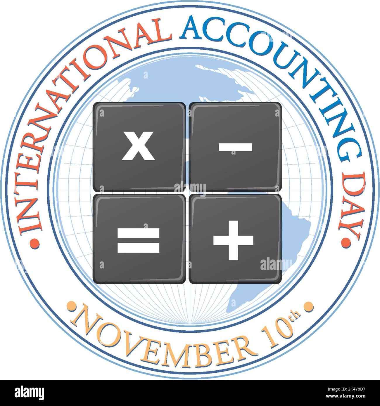 International Accounting Day Poster Design illustration Stock Vector ...