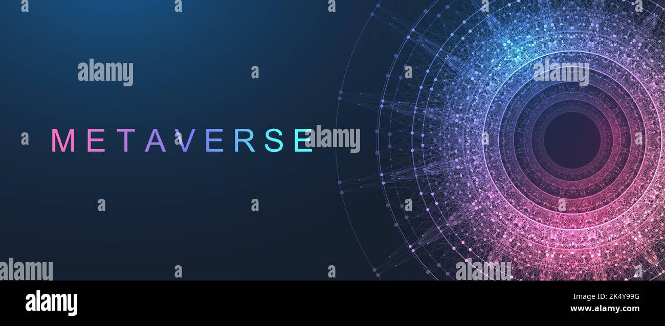 Virtual global internet connection metaverse with a new experience in ...