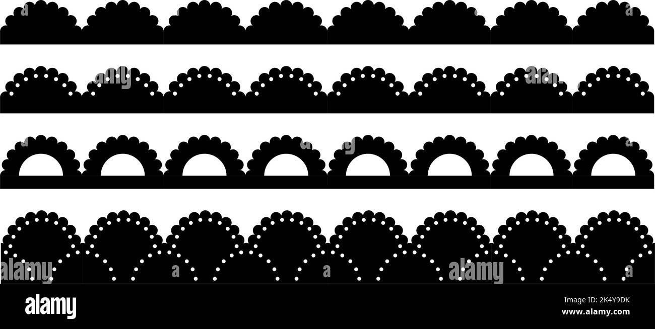 Scalloped Border Vector Free