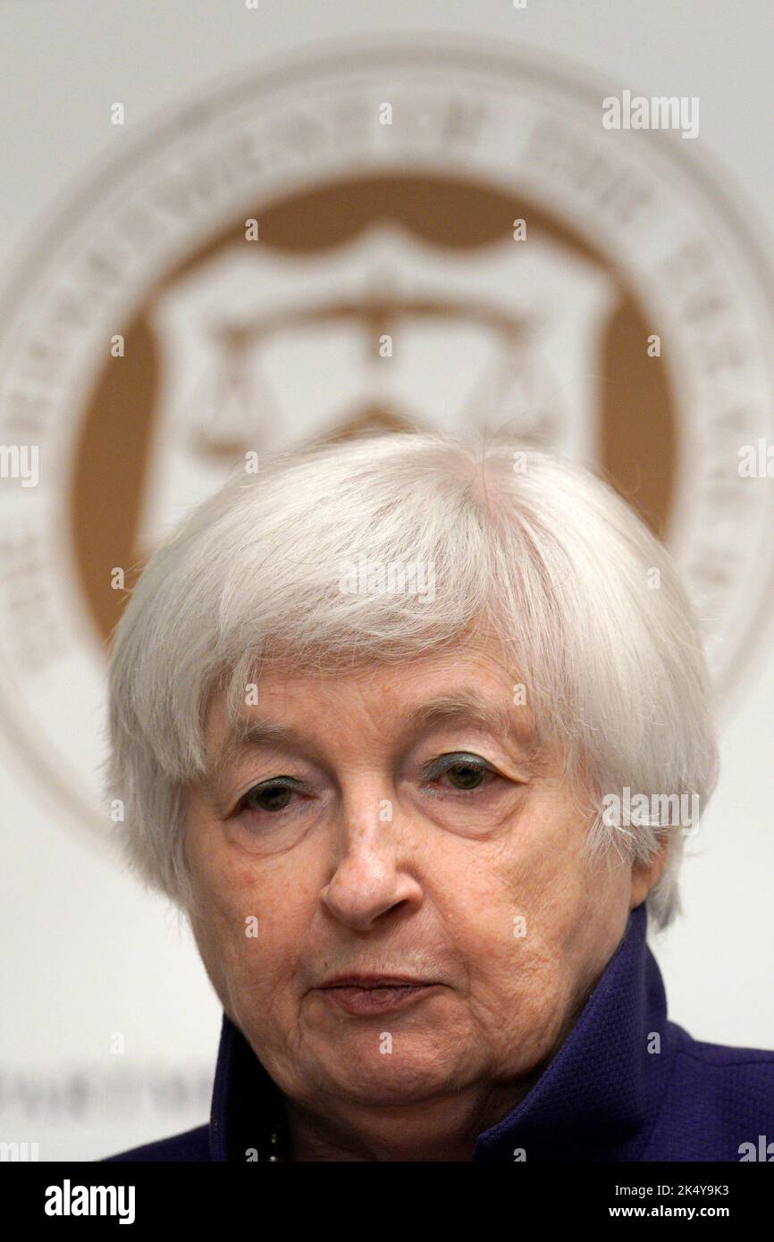 Janet yellen 2022 hi-res stock photography and images - Alamy