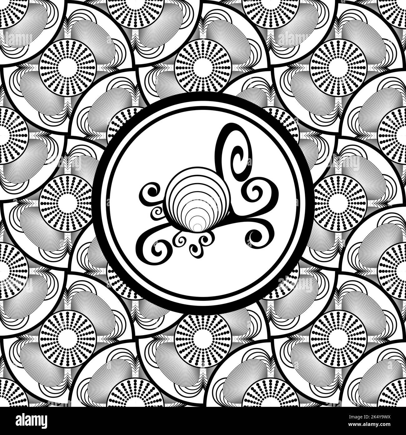 Abstract seamless pattern textured background illustration Stock Vector ...