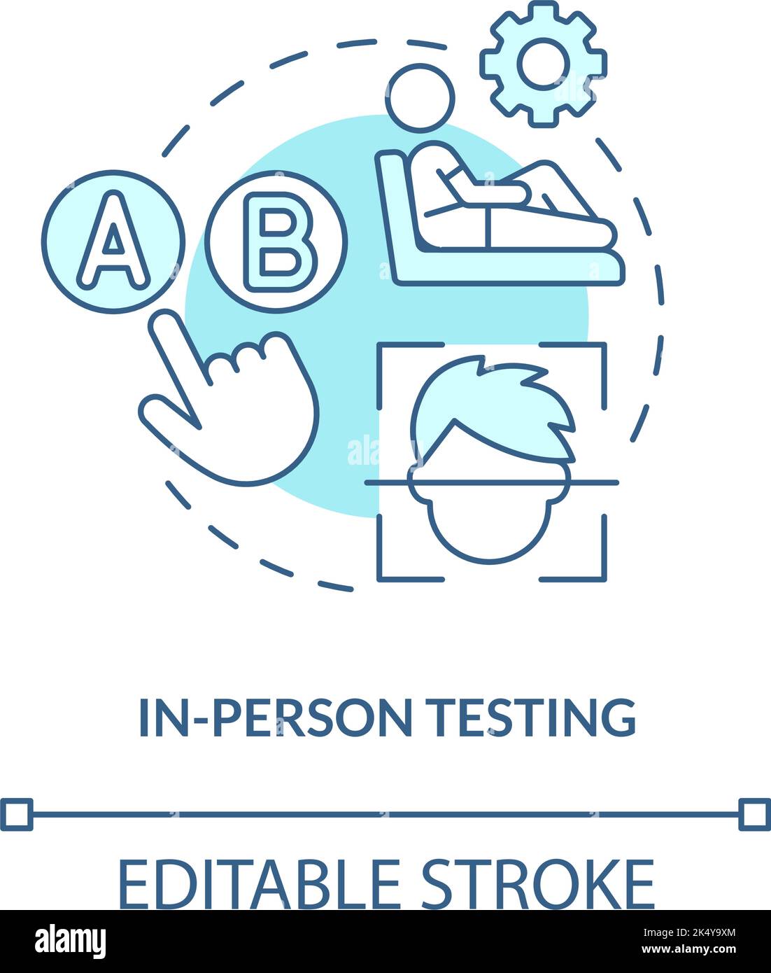 Interview method Stock Vector Images - Alamy