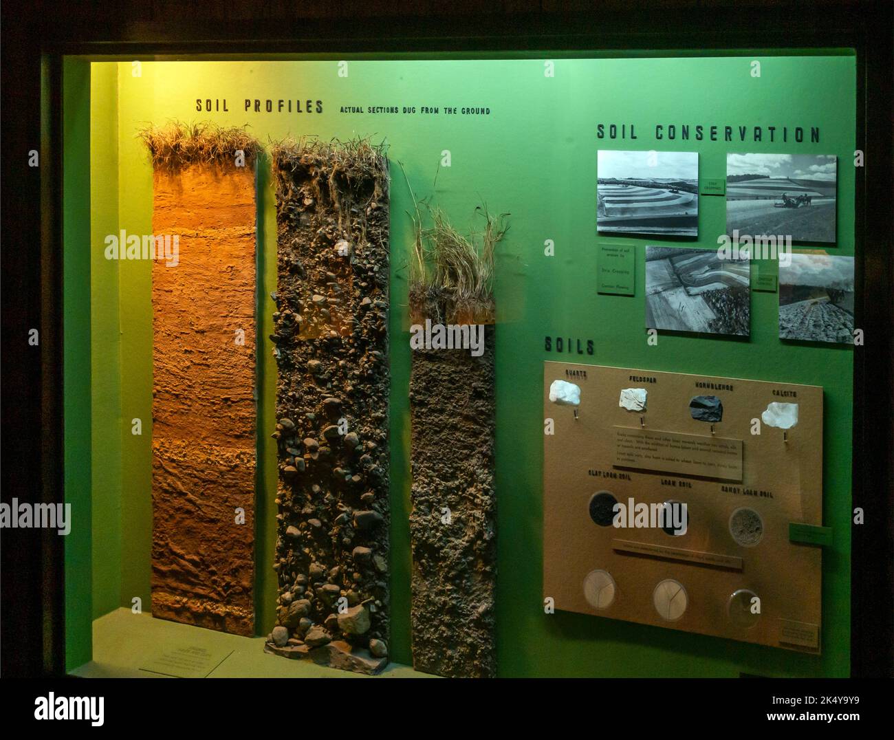 Soil dirt profiles conservation hi-res stock photography and images - Alamy