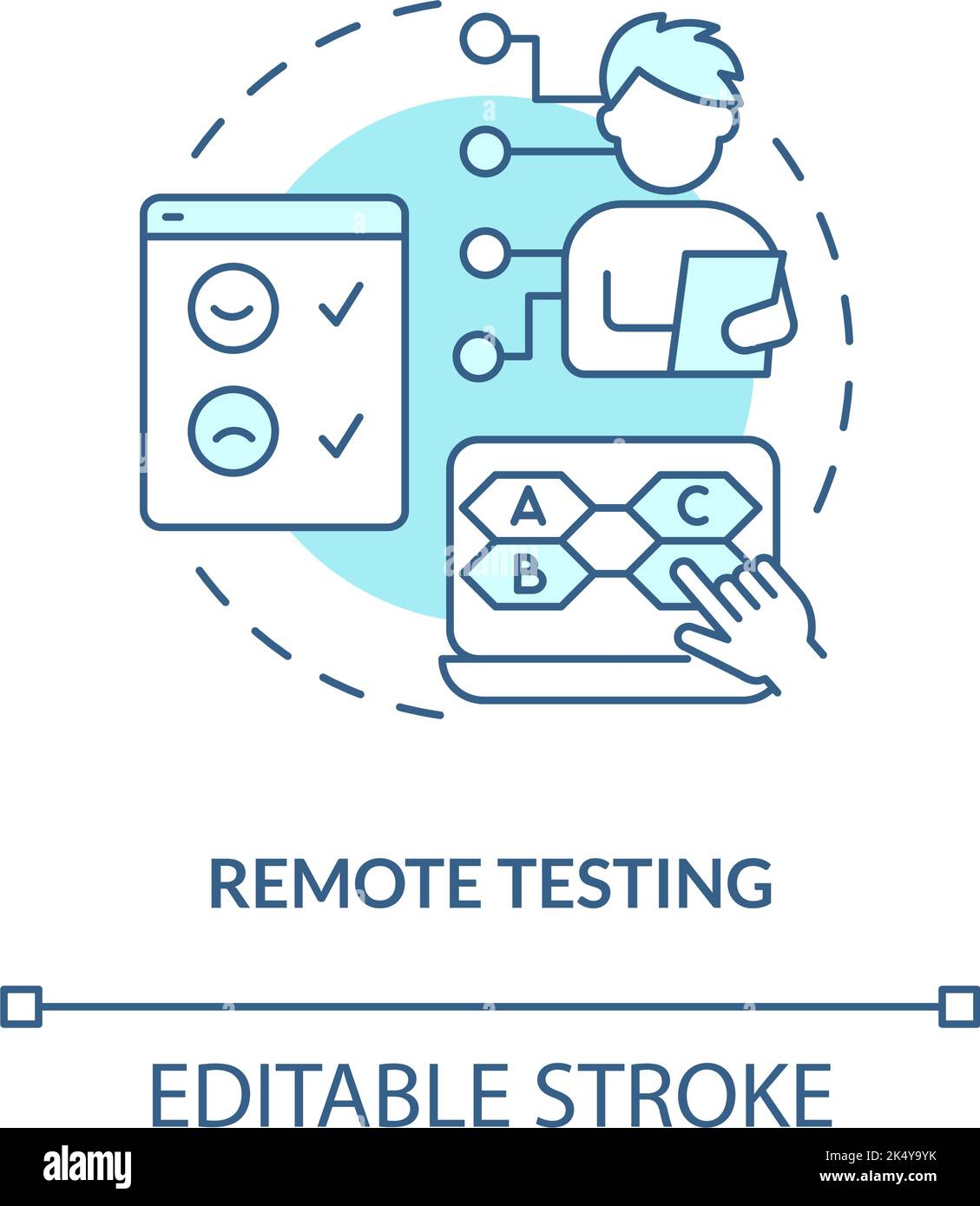 Review participant Stock Vector Images - Alamy