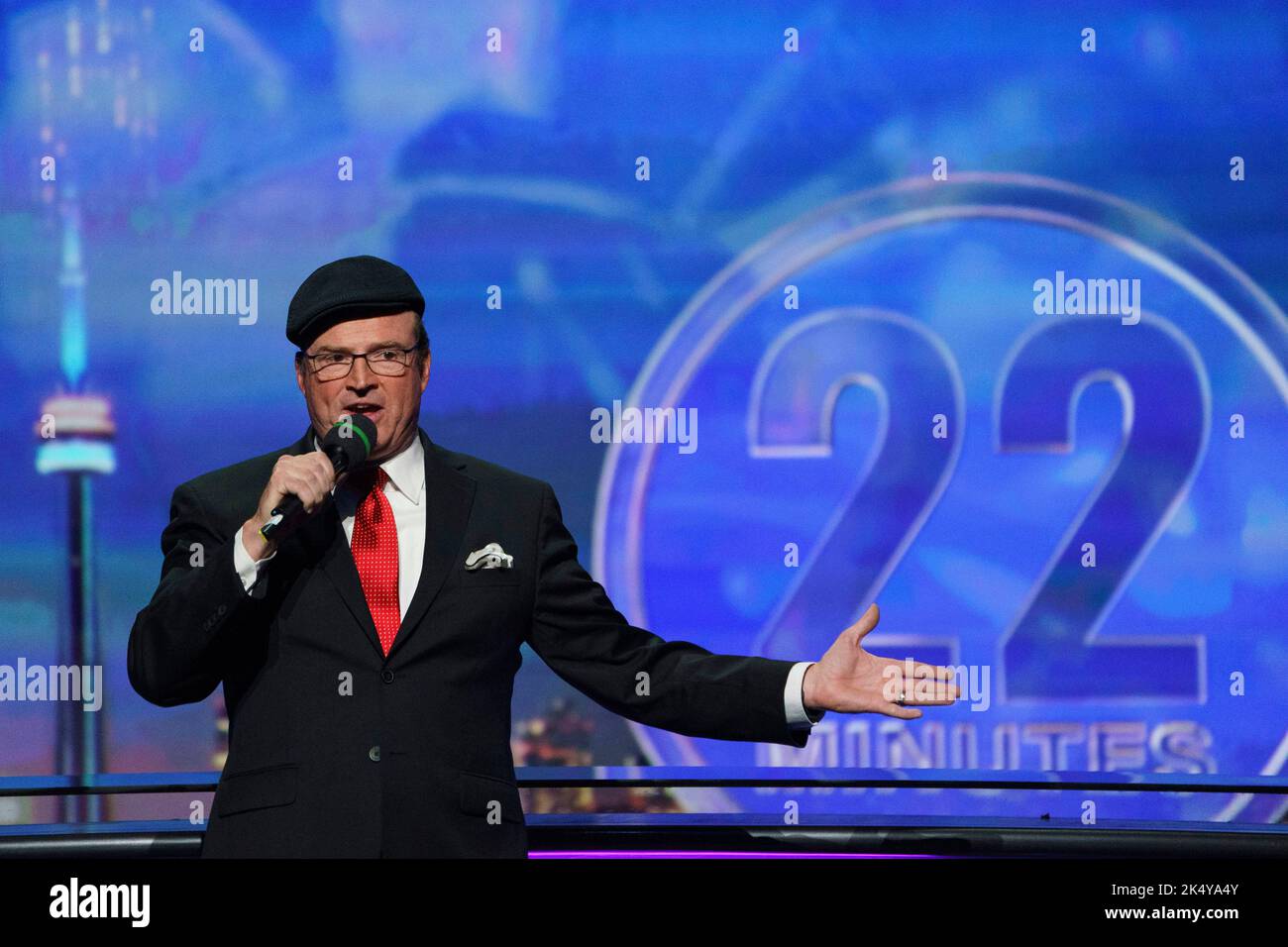 Steve Patterson, host of CBC Radio's "The Debaters," is photographed ...