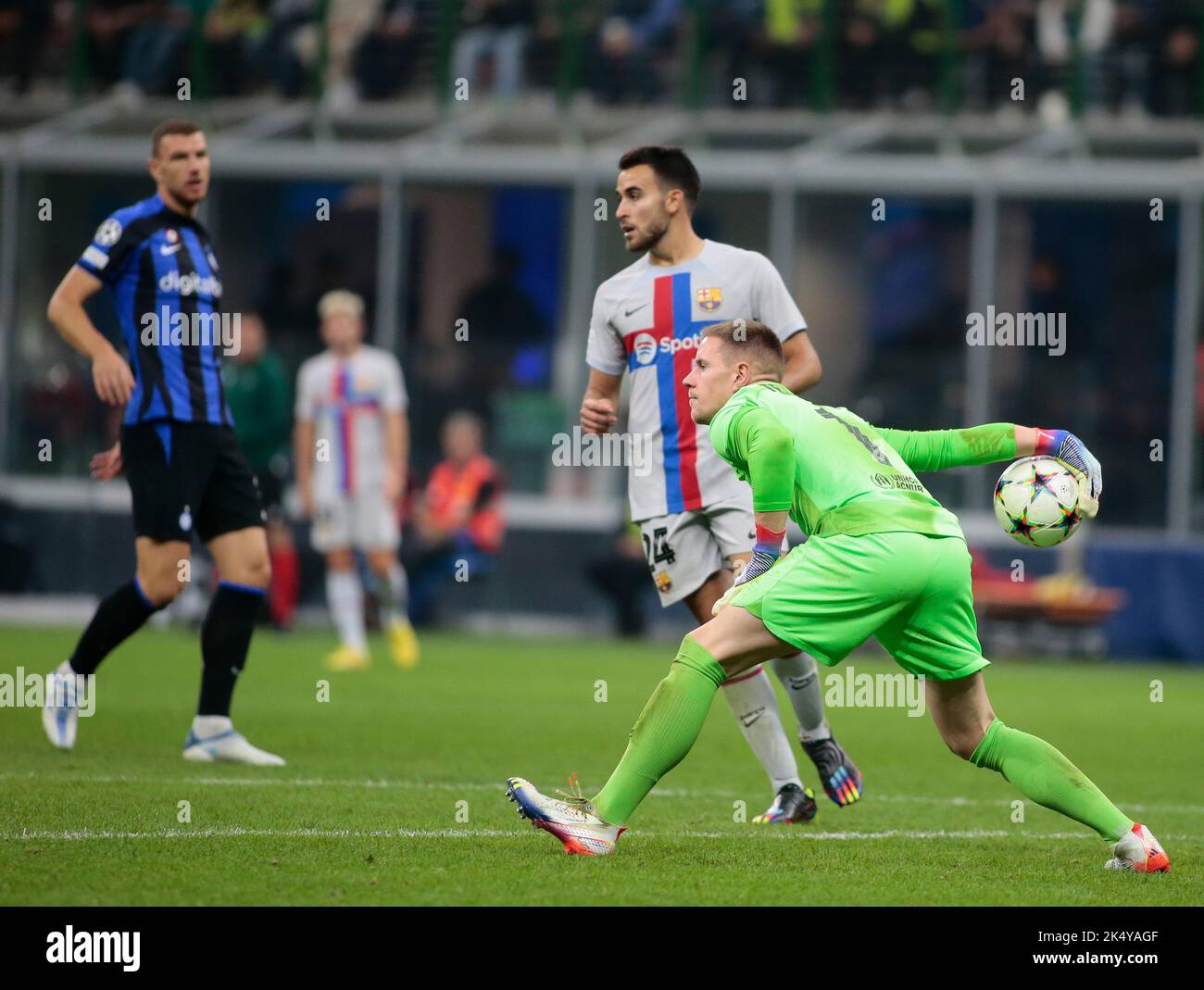 Milan, Italy. 04th Oct, 2022. Marc-Andre Ter Stegen of Fc Barcelona ...