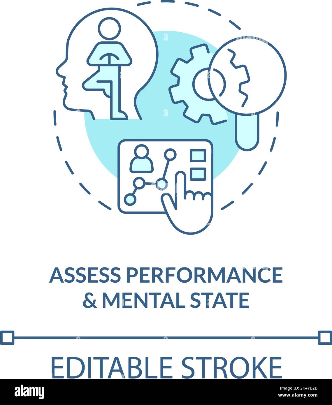 Mental testing Cut Out Stock Images & Pictures - Alamy