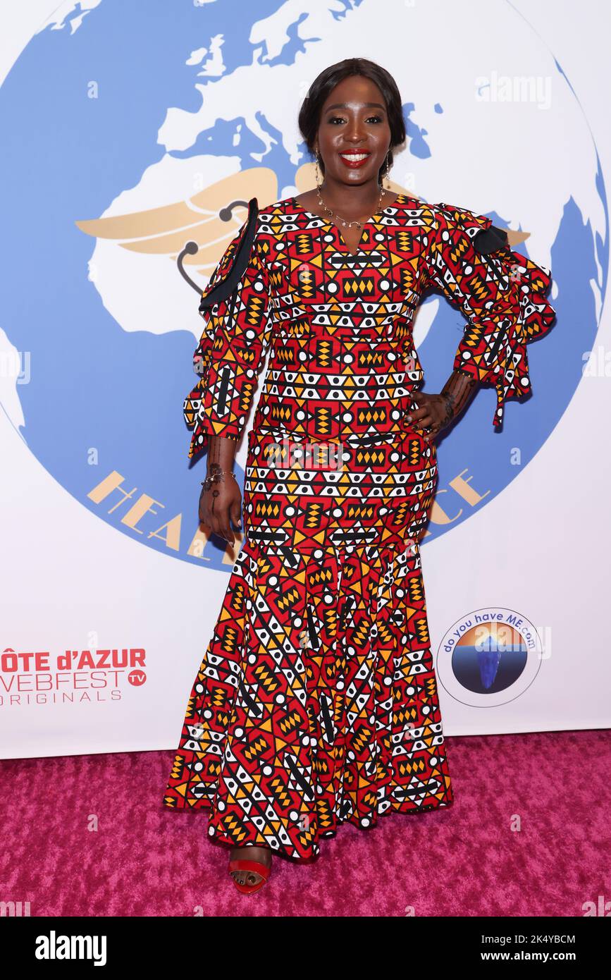 Los Angeles, California, USA. 1st October, 2022. Haoua Mangue attending ...