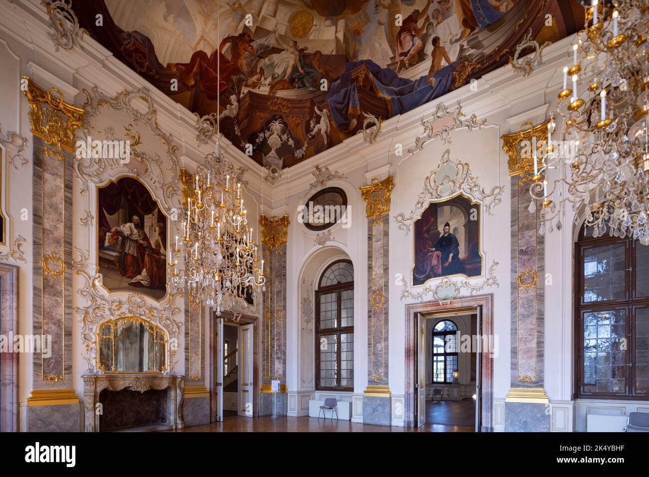 Baroque hall hi-res stock photography and images - Alamy