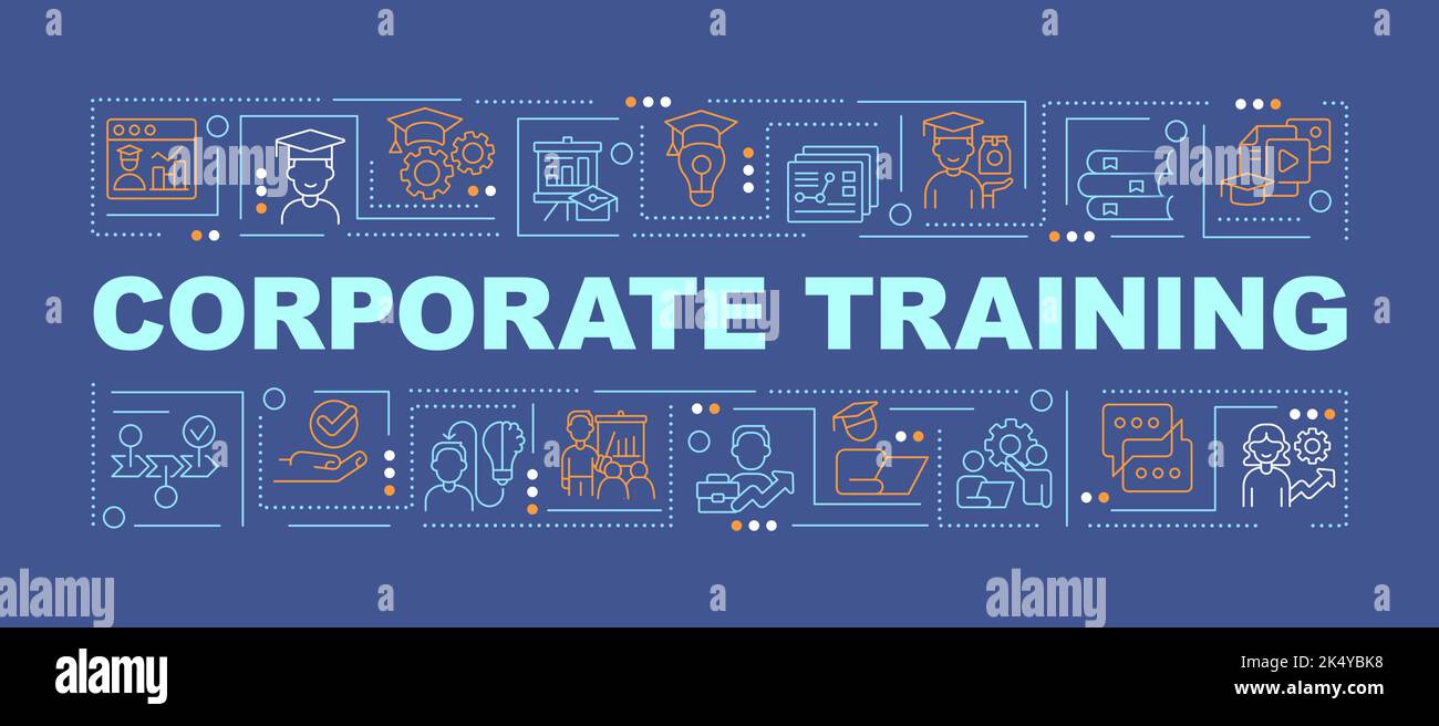 Workplace learning word concepts dark blue banner Stock Vector Image ... Workplace learning word concepts dark blue banner Stock Vector Image ...
