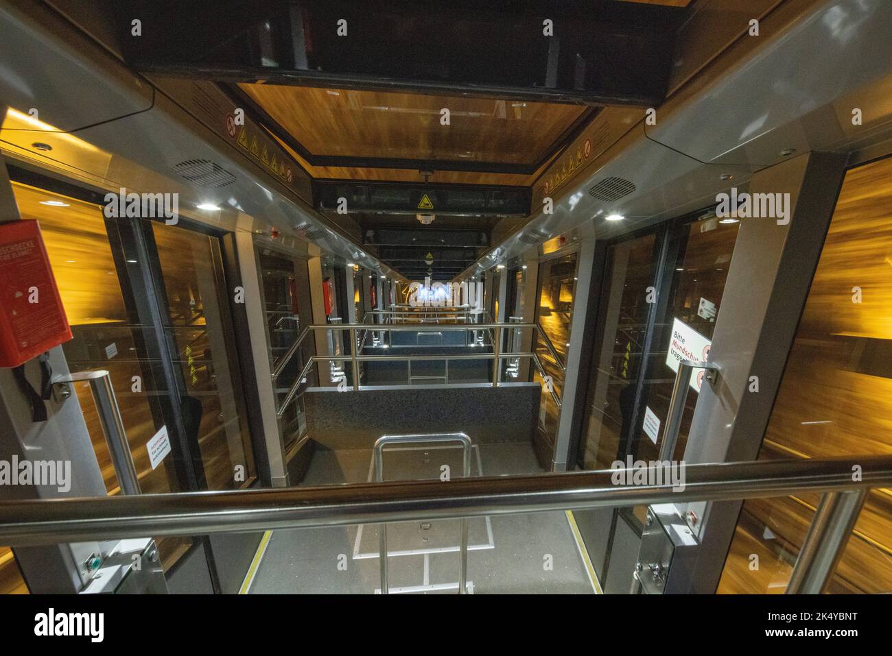 carriage of the Heidelberg Mountain Railway (Heidelberger Bergbahn ...