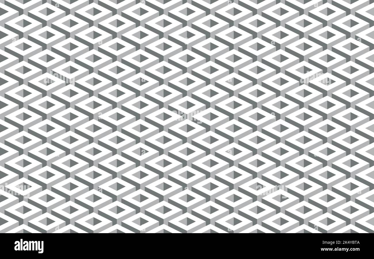 Black and white seamless vector geometric pattern. Monochrome repeating ... Black and white seamless vector geometric pattern. Monochrome repeating ...
