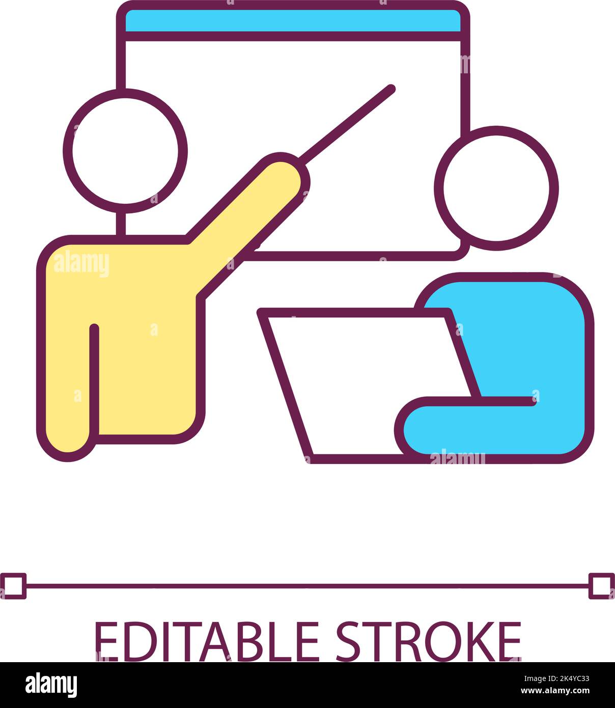 Teaching trainee Stock Vector Images - Alamy