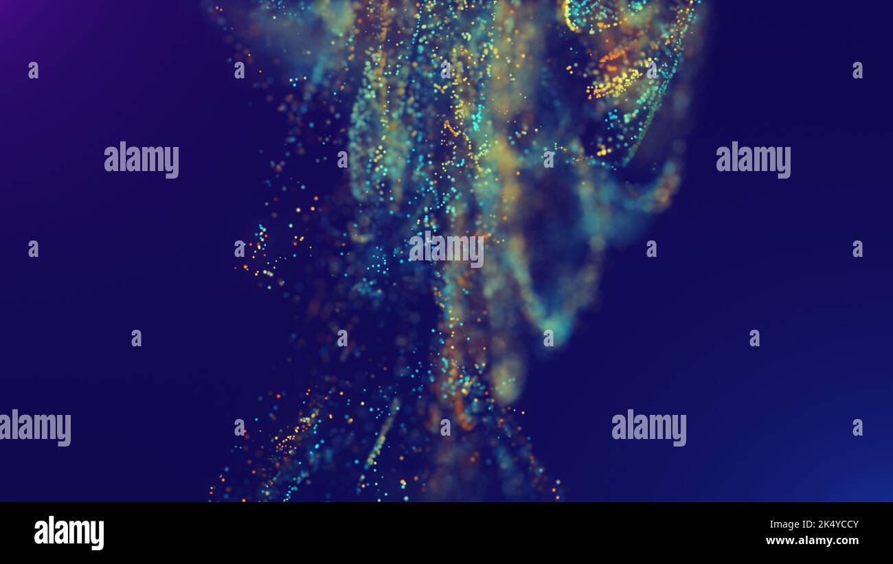 Blue glitter background in slow hi-res stock photography and images - Alamy