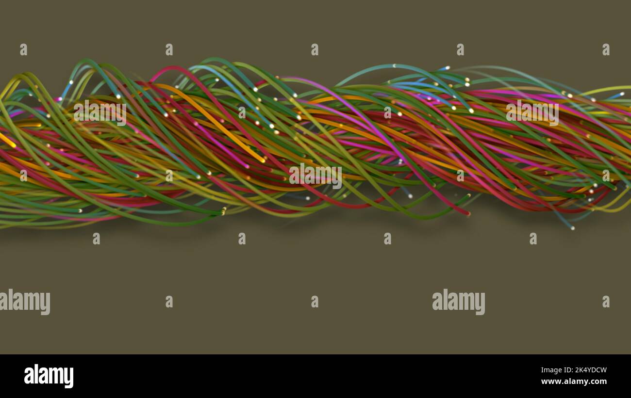 Interweaving wires hi-res stock photography and images - Alamy