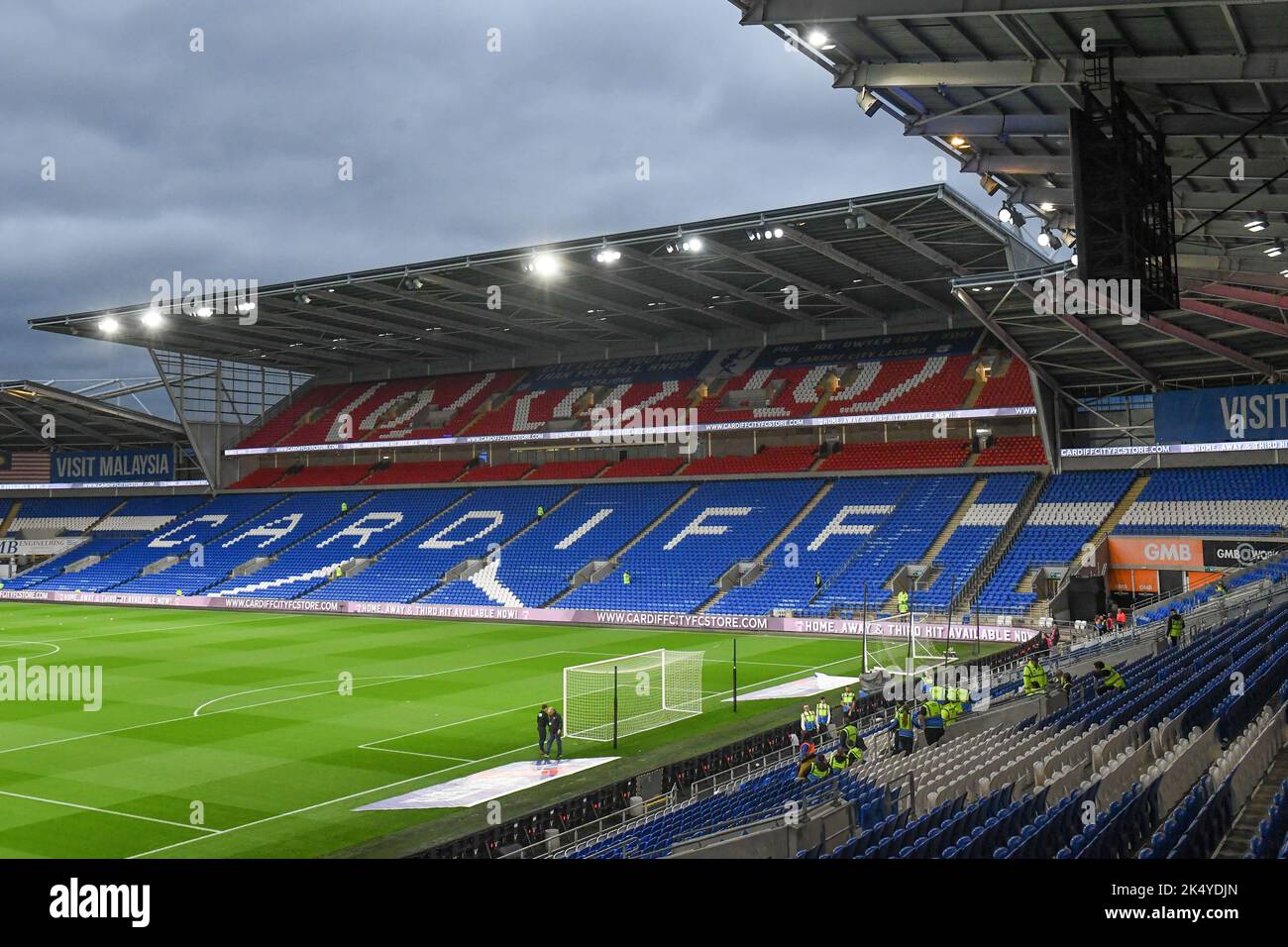 General view of Cardiff City Stadium, during the Sky Bet Championship ...