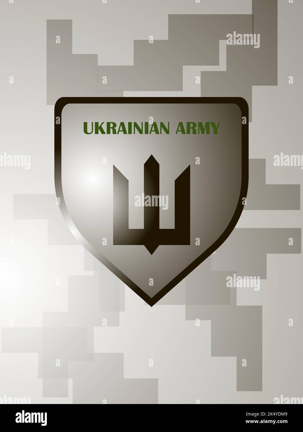 Ukraine army patch Stock Vector Images - Alamy