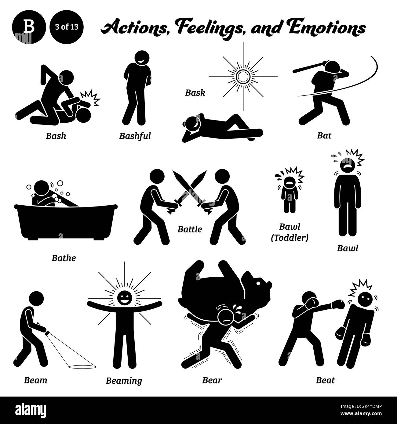 Sob vector vectors hi-res stock photography and images - Alamy