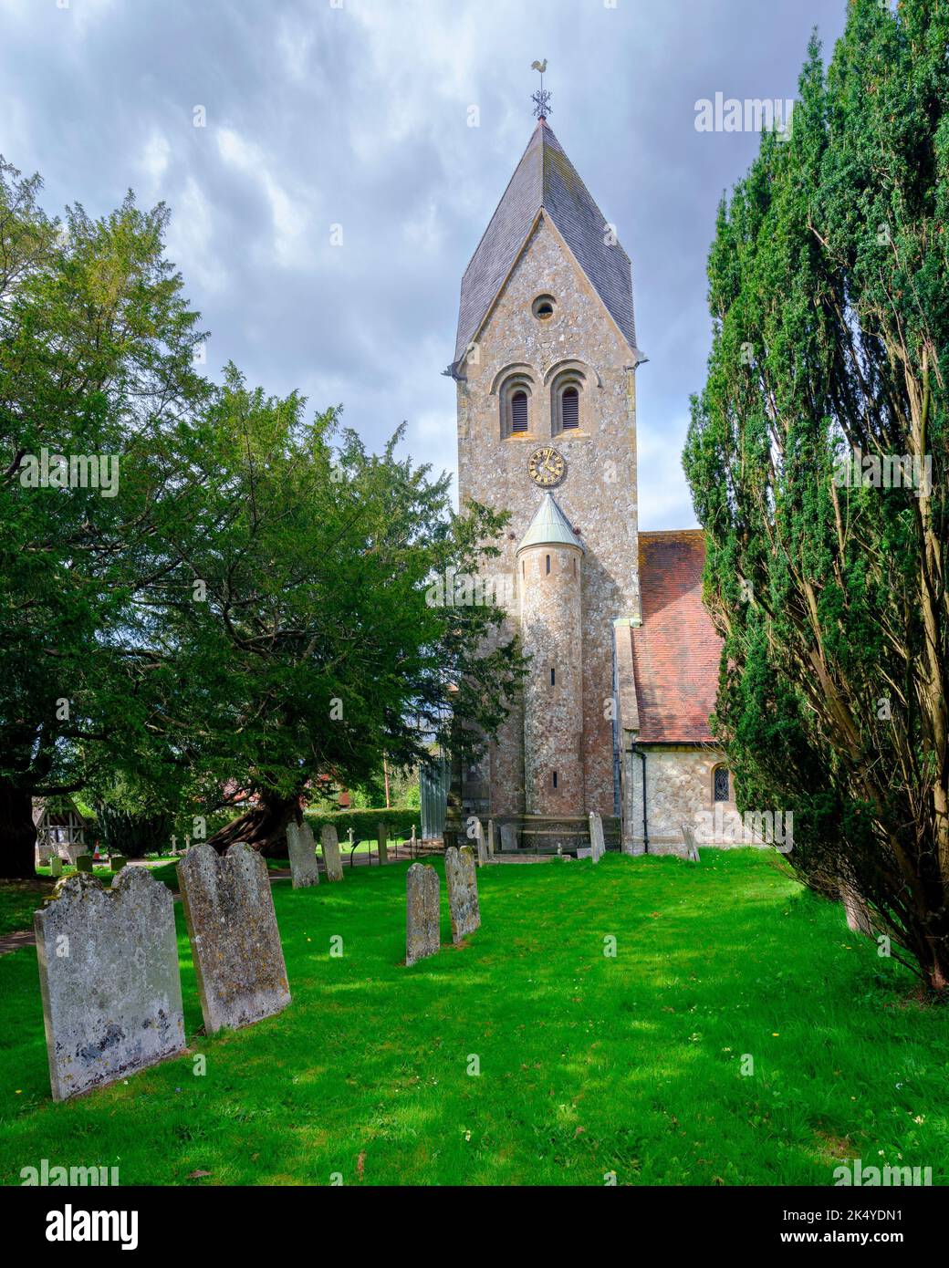 Hawkley, UK - April 22, 2022: The Church of St Peter and St Paul at ...