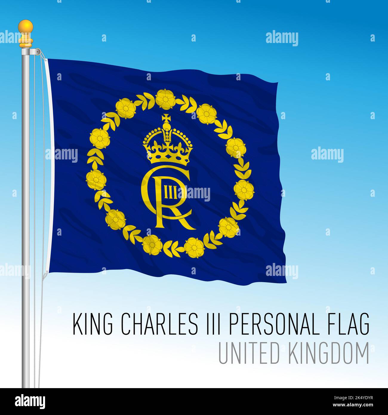 Royal cypher illustration Stock Vector Images - Alamy