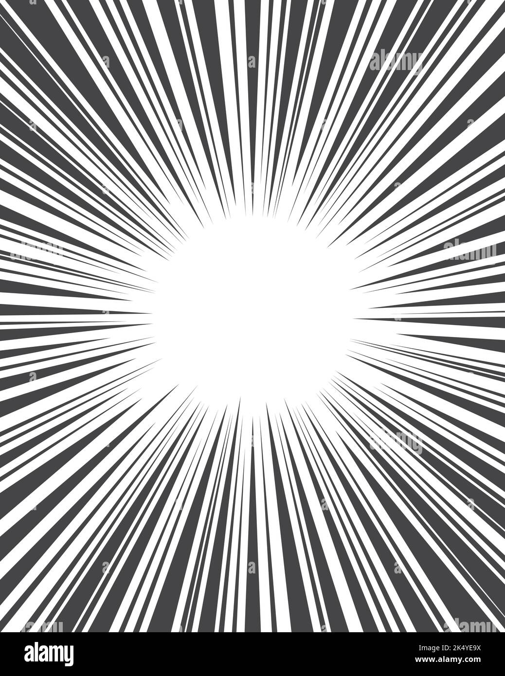 Motion lines round shape background. Comic style cover Stock Vector ...