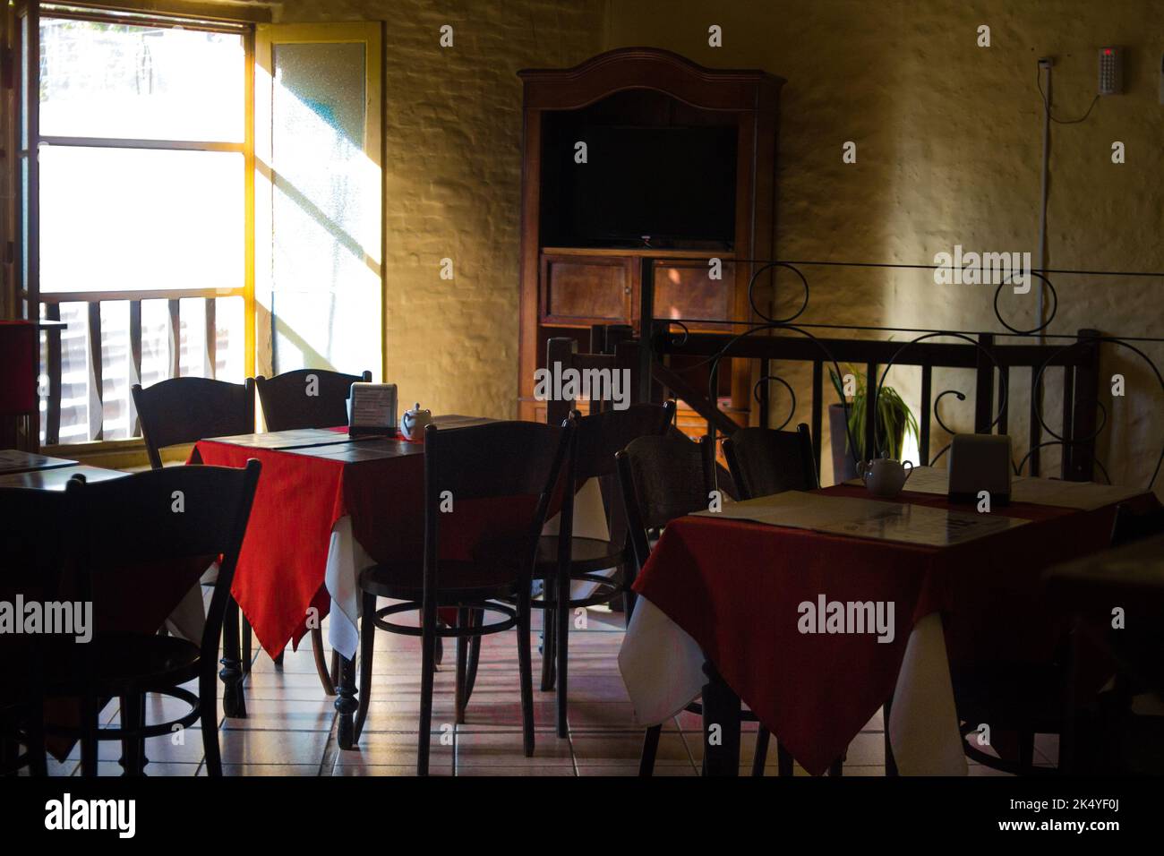 interior of a colonial building Stock Photo - Alamy