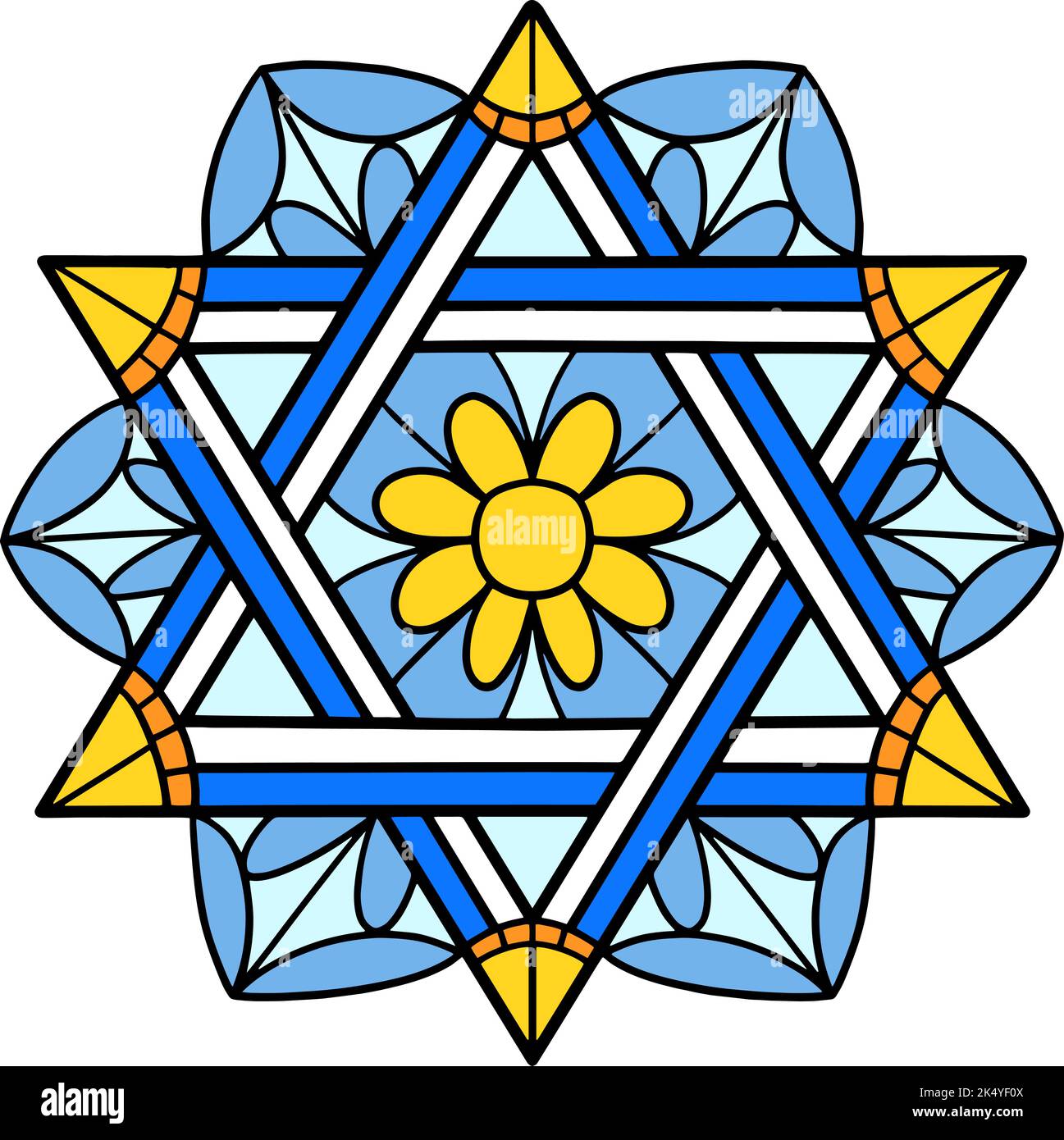 Star of david clipart hi-res stock photography and images - Alamy
