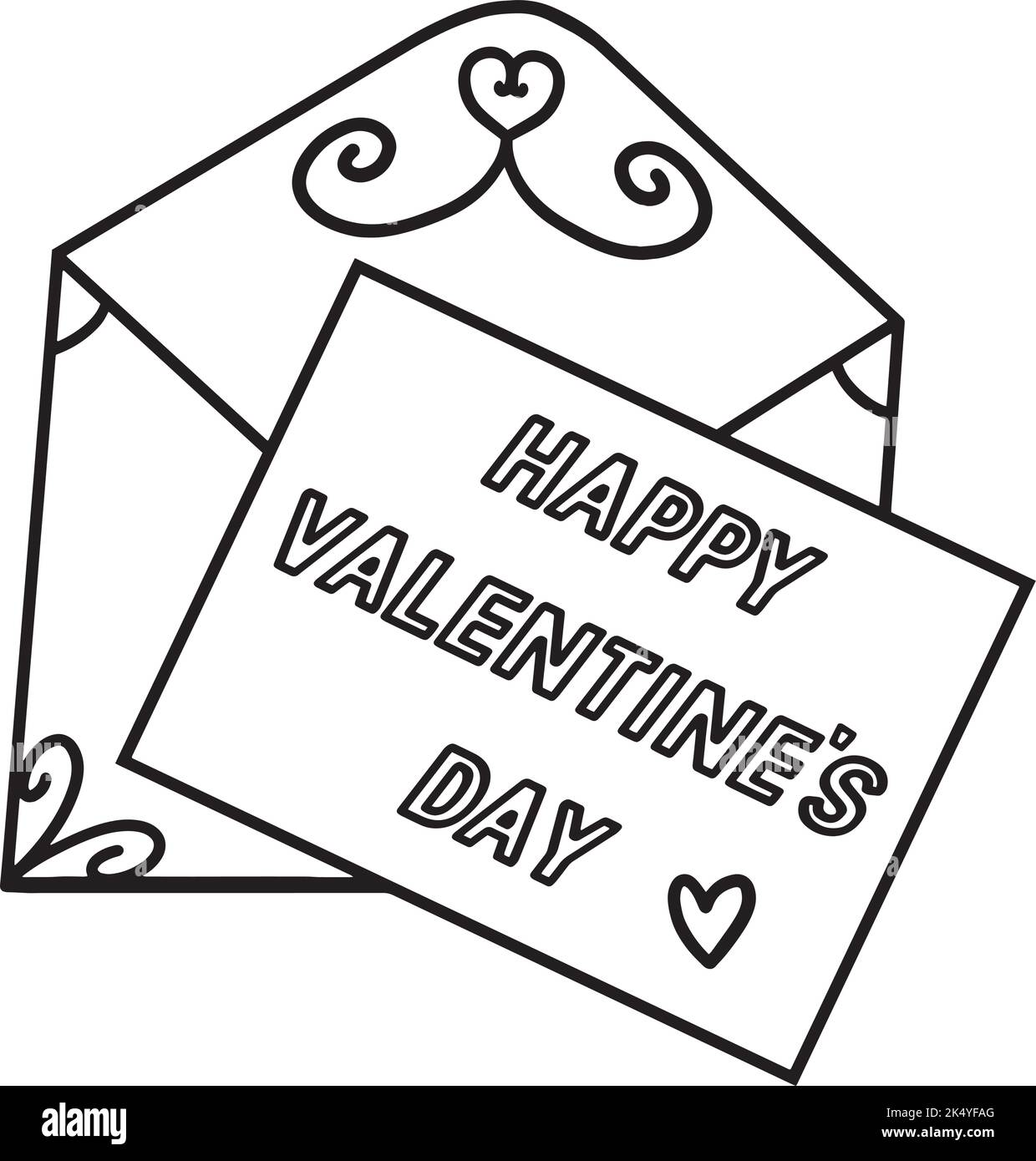 Coloring card Stock Vector Images - Alamy