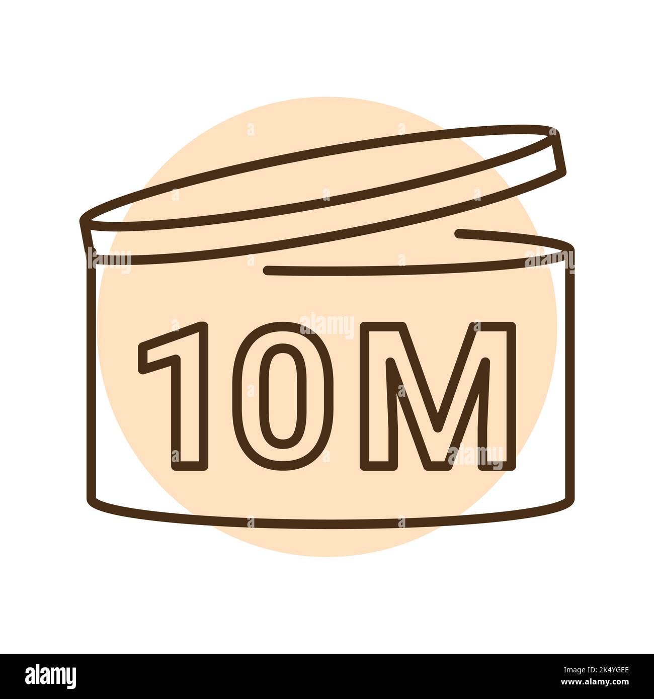 Period after opening line icon. Use before after period Stock Vector ...