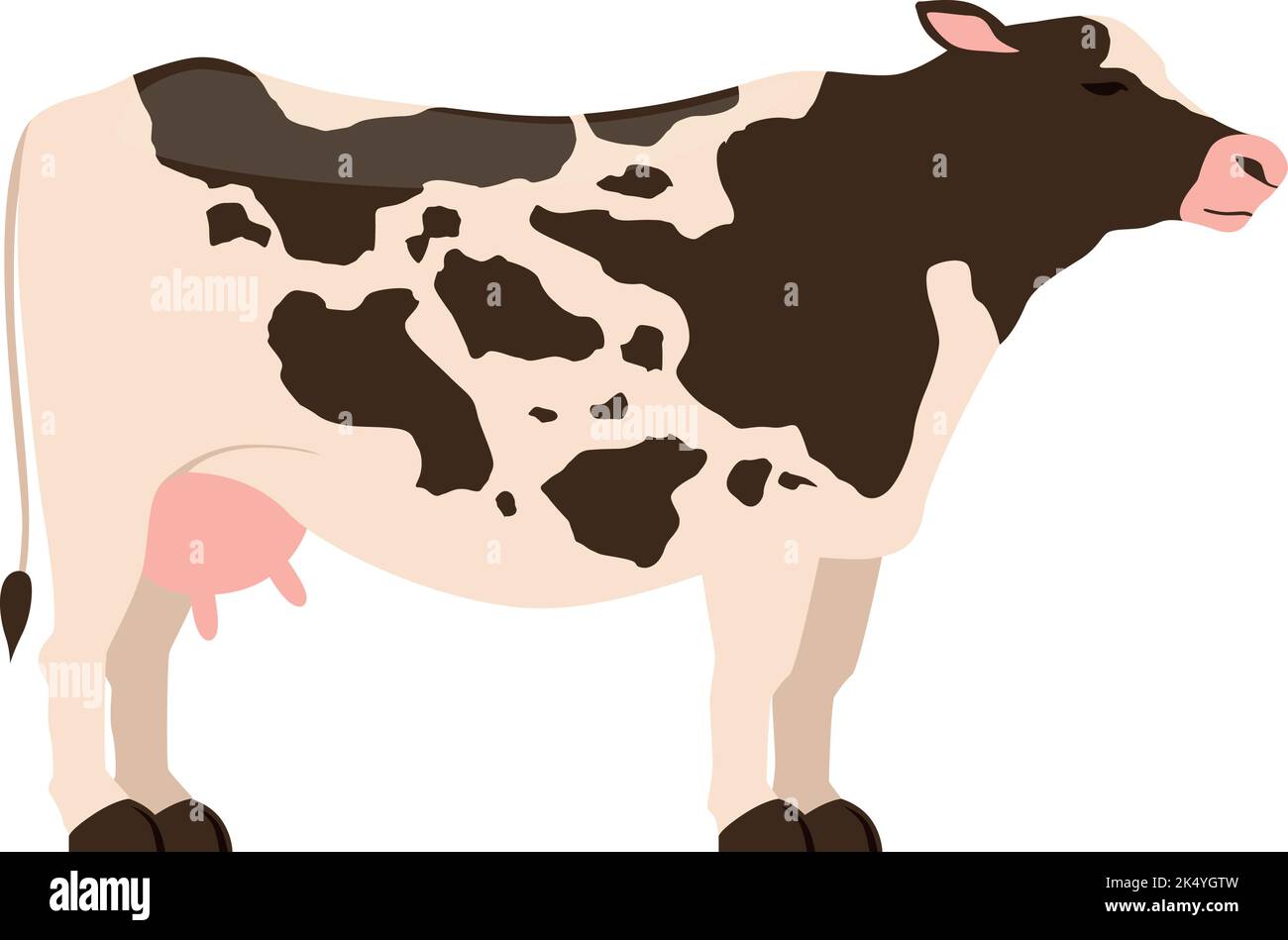 Cow icon. Farm animal. Cartoon cattle. Livestock symbol Stock Vector ...