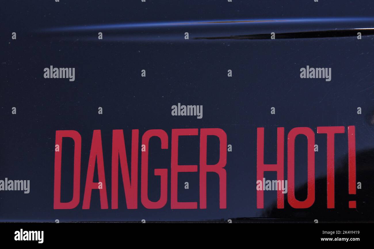 Hot sign hi-res stock photography and images - Alamy