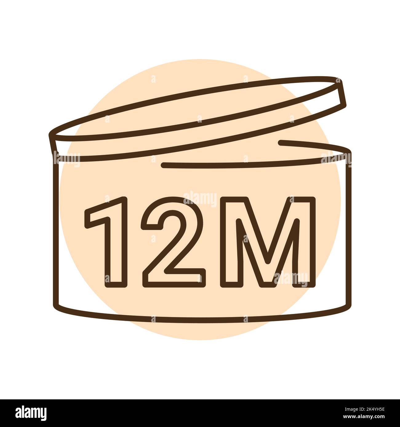 Period after opening line icon. Use before after period Stock Vector ...