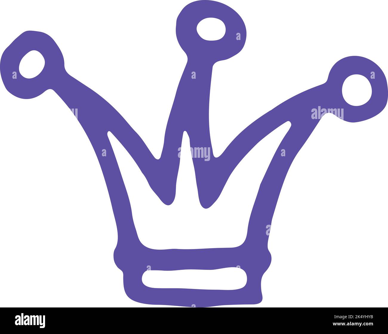 Fool hat doodle. Jester hand drawn icon Stock Vector Image & Art - Alamy