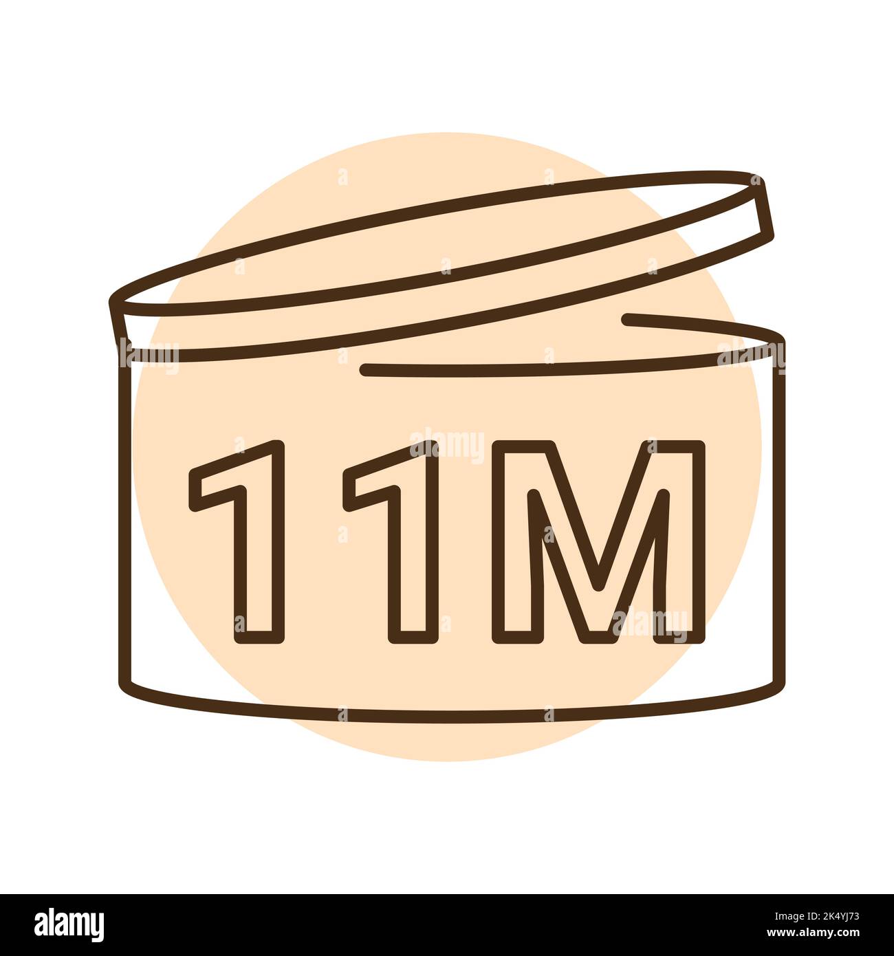 Period after opening line icon. Use before after period Stock Vector ...