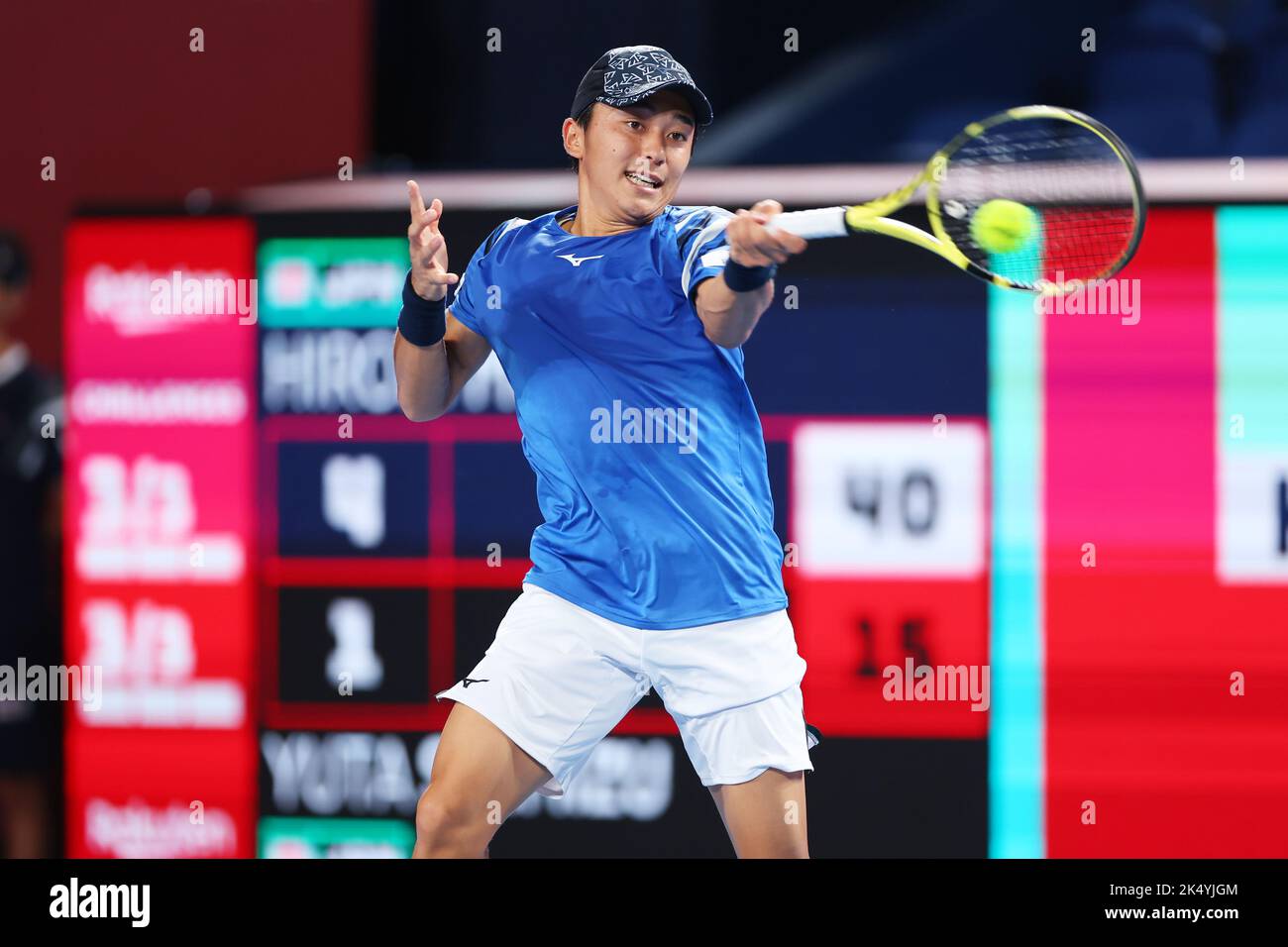 Rakuten Mobile Arena, Tokyo, Japan. 4th Oct, 2022. Yuta Shimizu (JPN ...